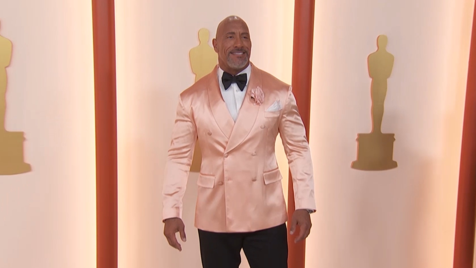 Dwayne Johnson brings big style energy