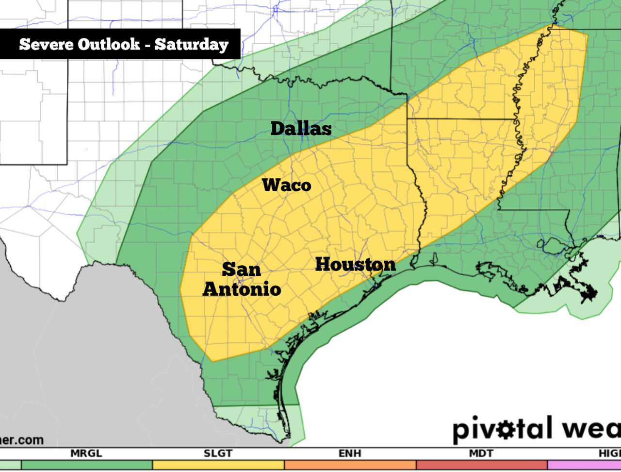 Cold front to bring hail, flood threat to South Texas on Saturday. Here ...