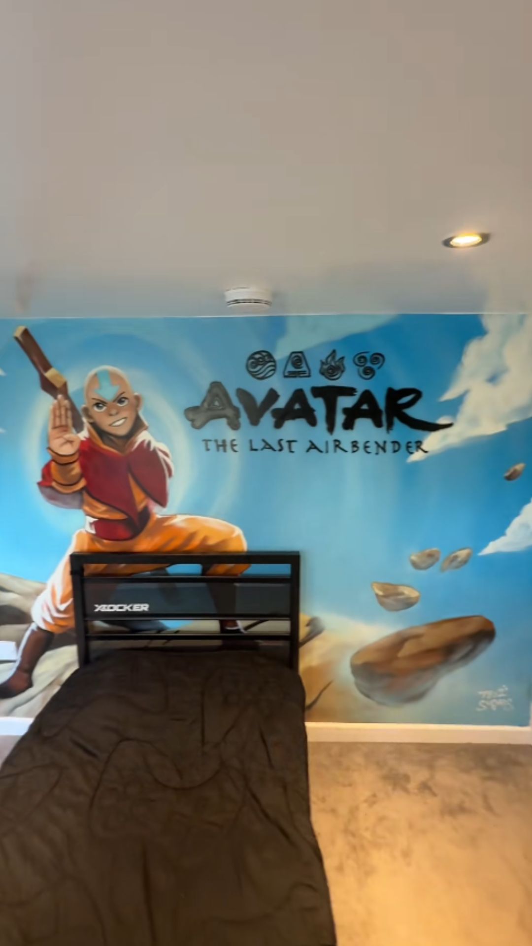Creative Talent Showcase Avatar Airbender Mural Artwork
