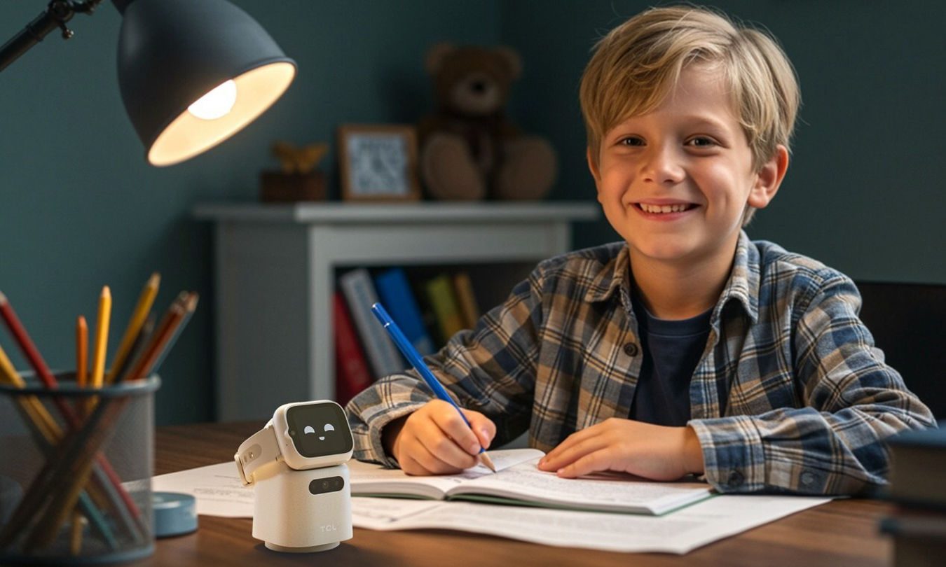 TCL turned your kid’s smartwatch into a cutesy desktop robot