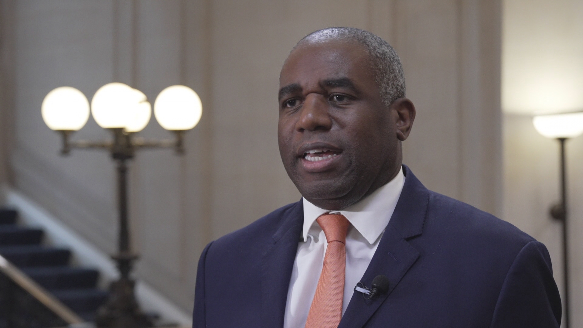 Lammy calls Trump's rhetoric on Iran 'intense'