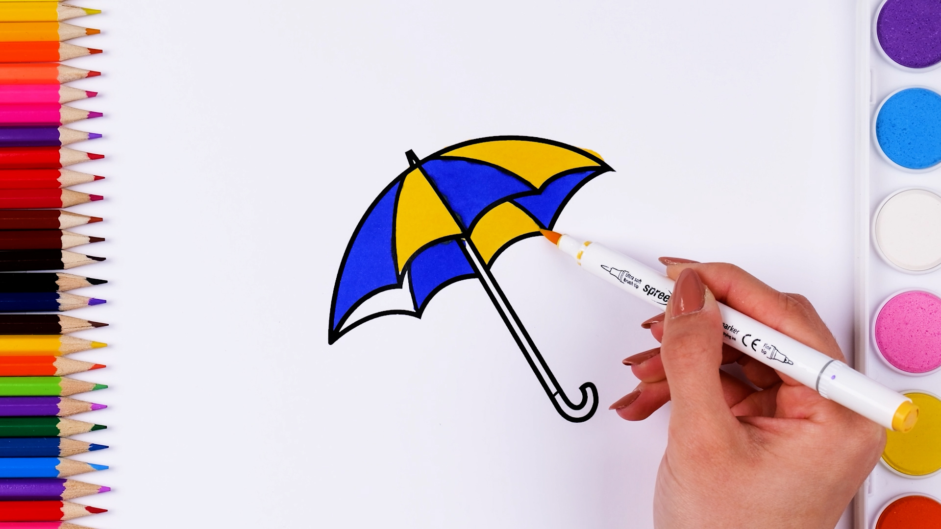 Art for kids | Learning color names