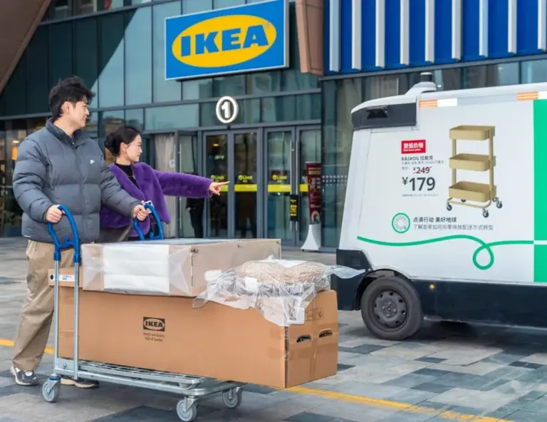 IKEA China cuts wait times with self-driving vehicles in Hefei