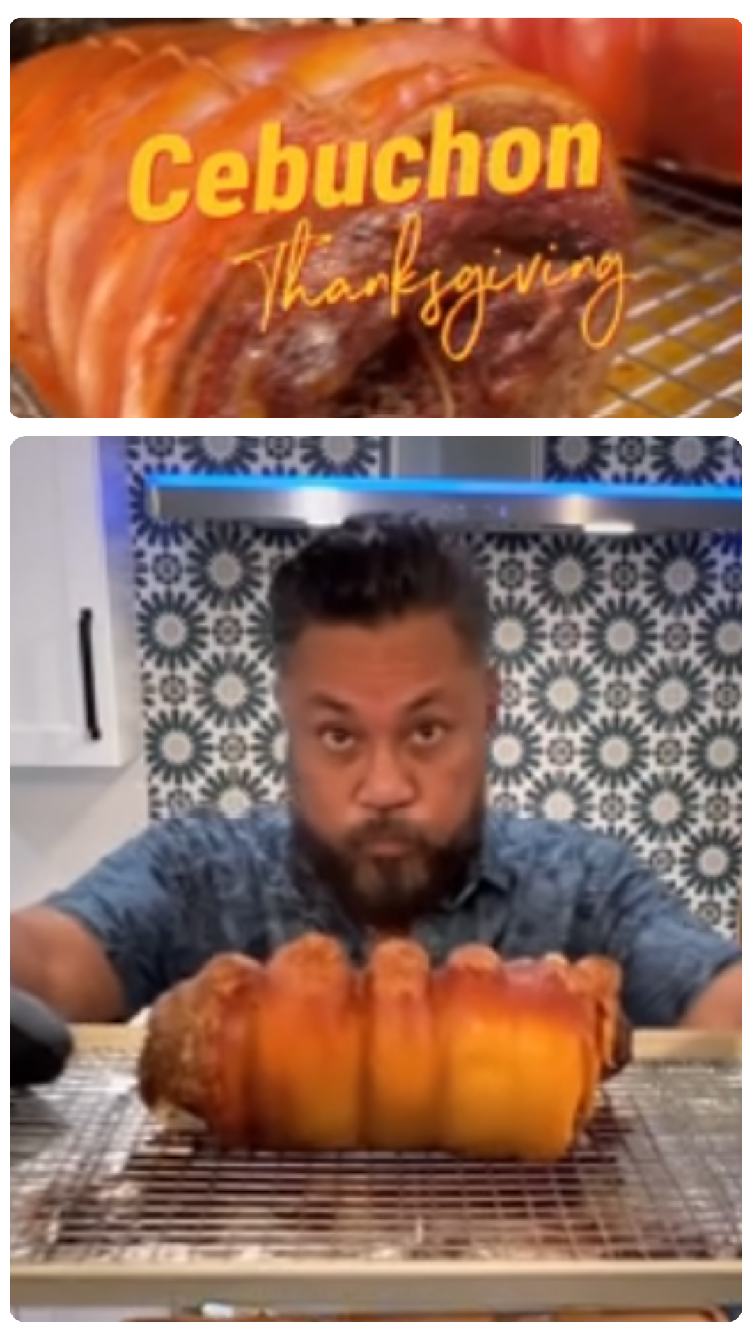 Delicious Cebuchon crispy lechon with a savory twist