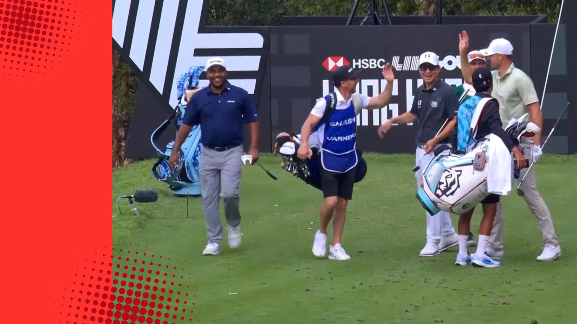 Two holes-in-one and a drone getting overly familiar with a tree - An ...
