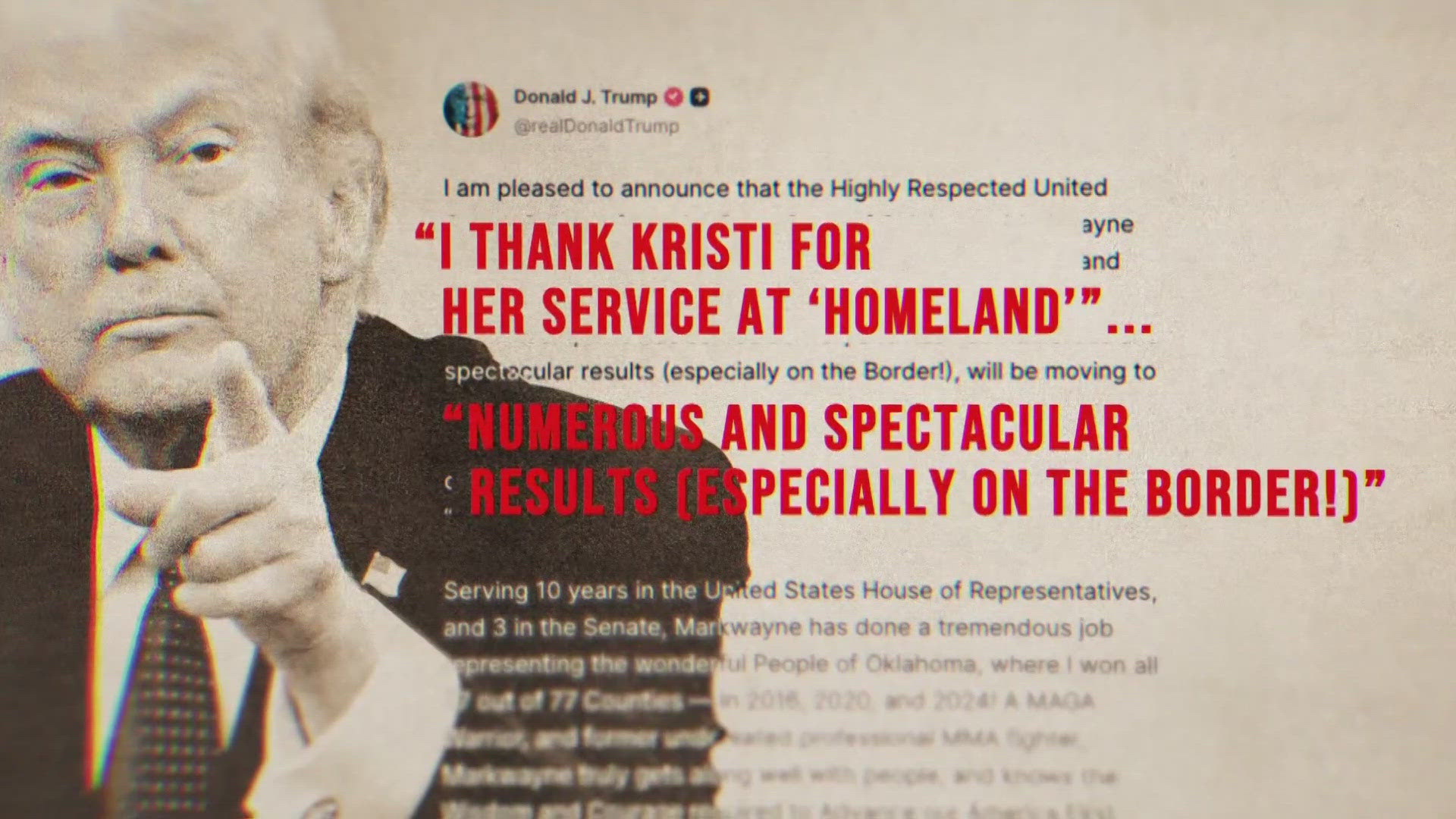 Trump removes Kristi Noem from DHS after string of controversies, names ...