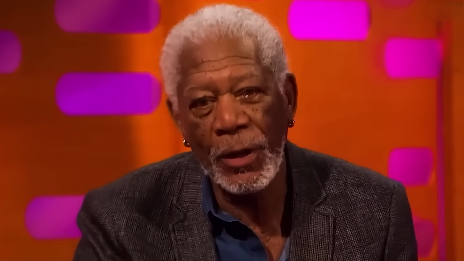 Morgan Freeman called out CNN host on live TV - "Stop talking about race"