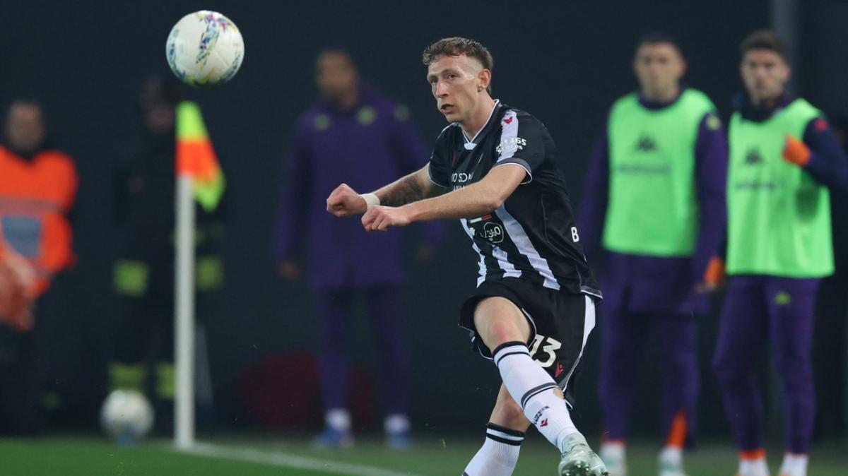 Udinese, si ferma Bertola: lesione al retto femorale della coscia