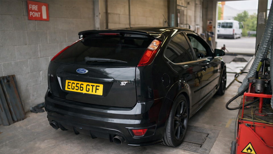 MK2 Focus ST turbo system upgrade begins