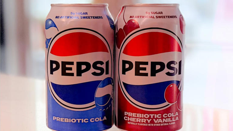 Pepsi launches prebiotic soda nationwide but health experts urge caution