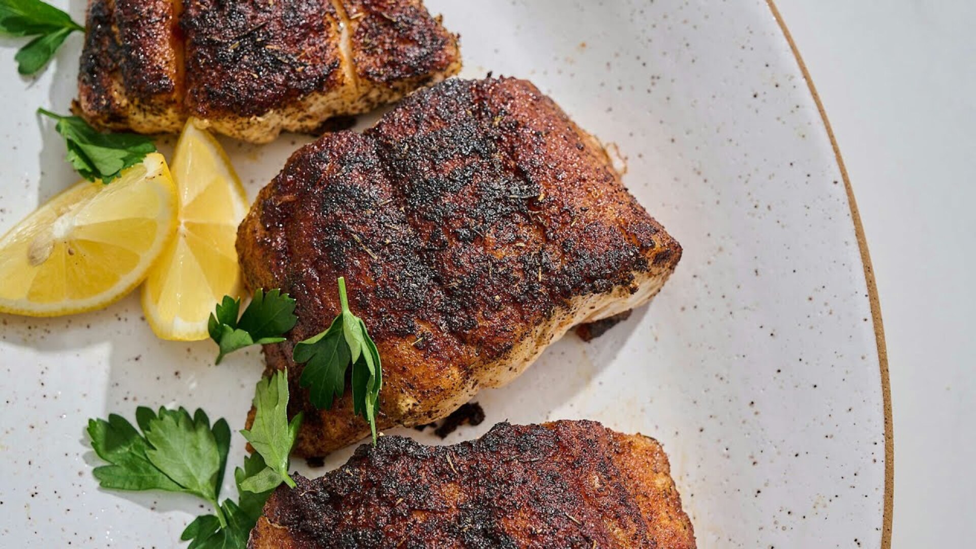 Easy cast iron blackened grouper recipe