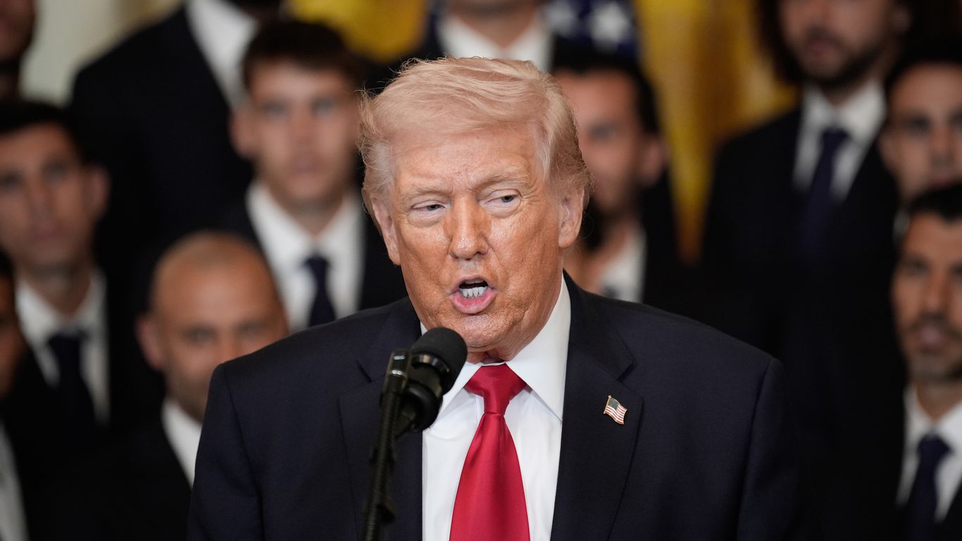 Trump to Axios: "Unconditional surrender" is when Iran "can't fight any ...