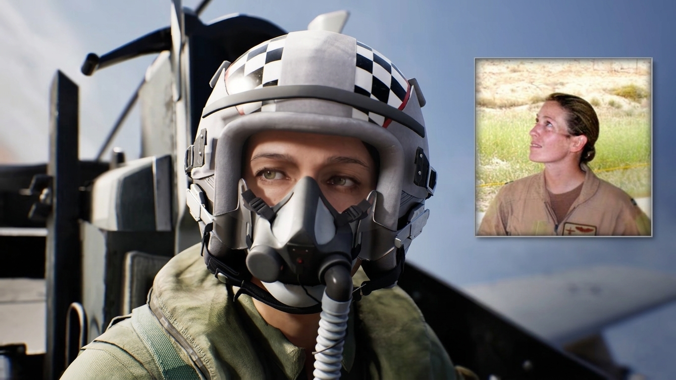 This female pilot became a hero in a mission near Iran