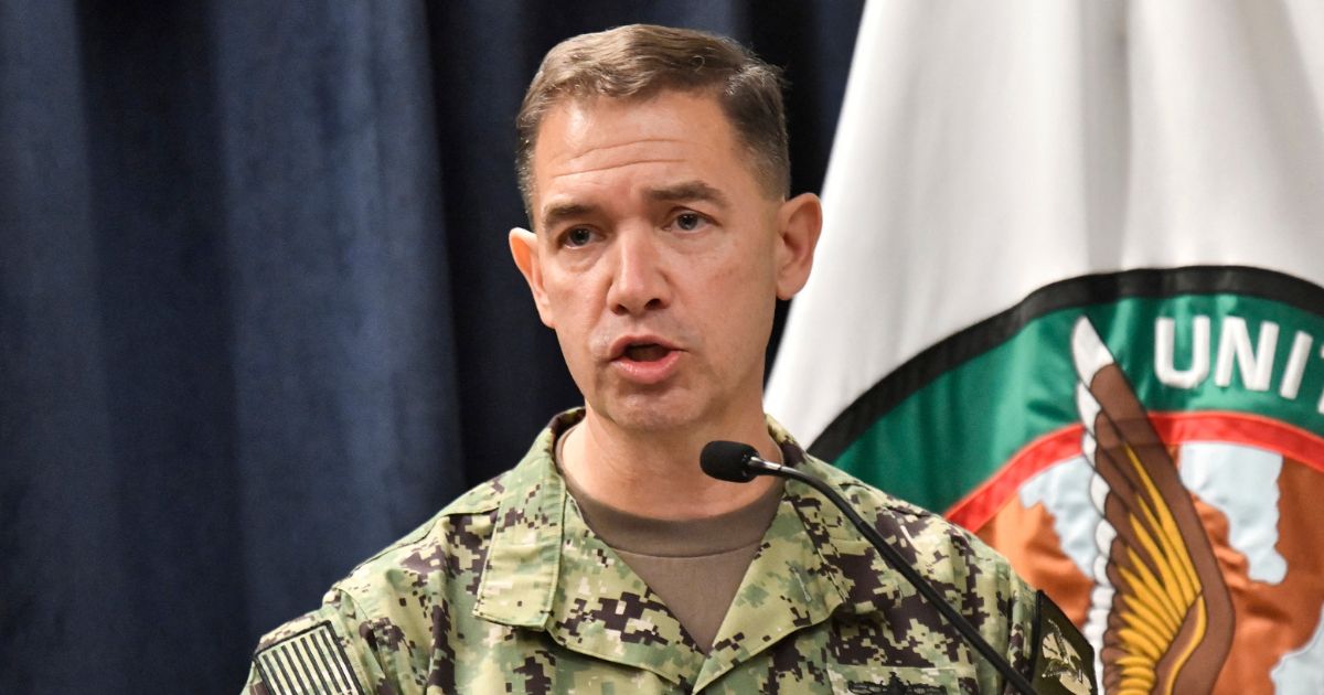 Watch: Adm. Brad Cooper corrects Trump's Iran statistics in front of ...
