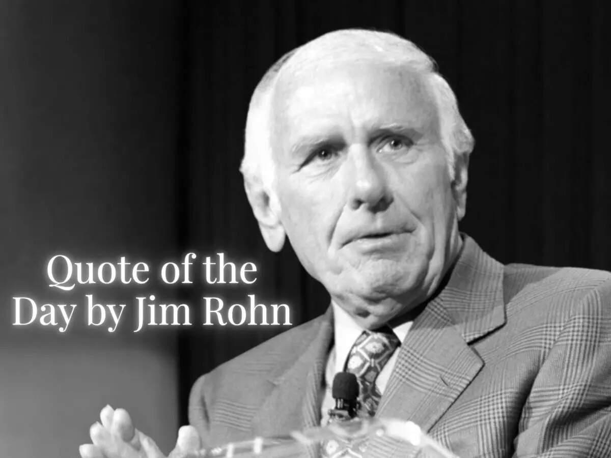 Quote of the day by Jim Rohn: 'Success is nothing more than a few ...
