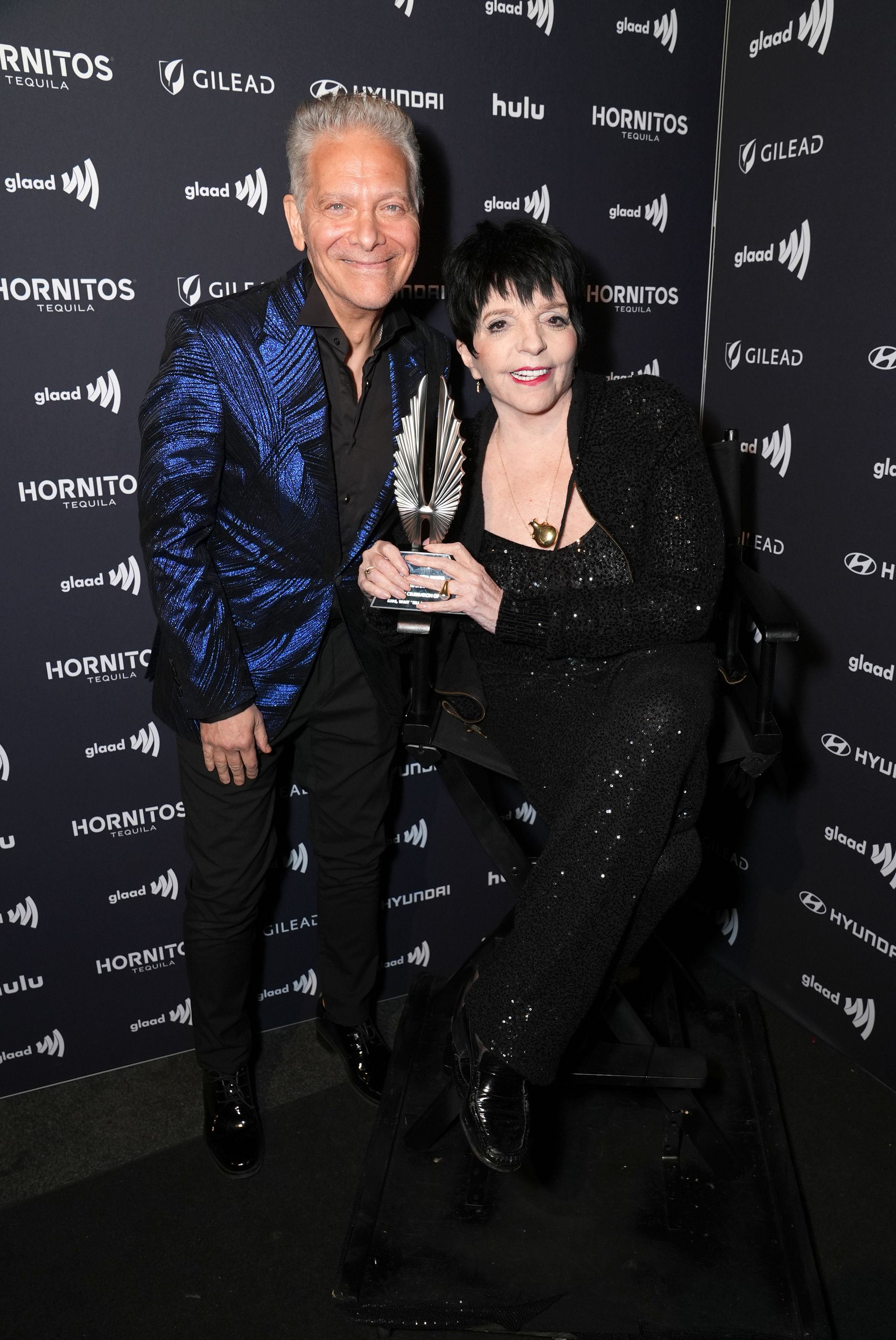 Liza Minnelli makes rare public appearance at the GLAAD Awards