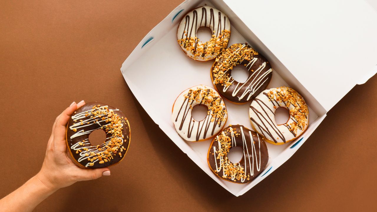 I took a single breakroom doughnut. My boss aggressively sliced the ...
