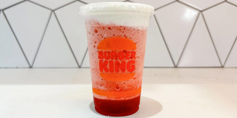 I tried Burger King's new frozen Fanta strawberries & cream—and the ...