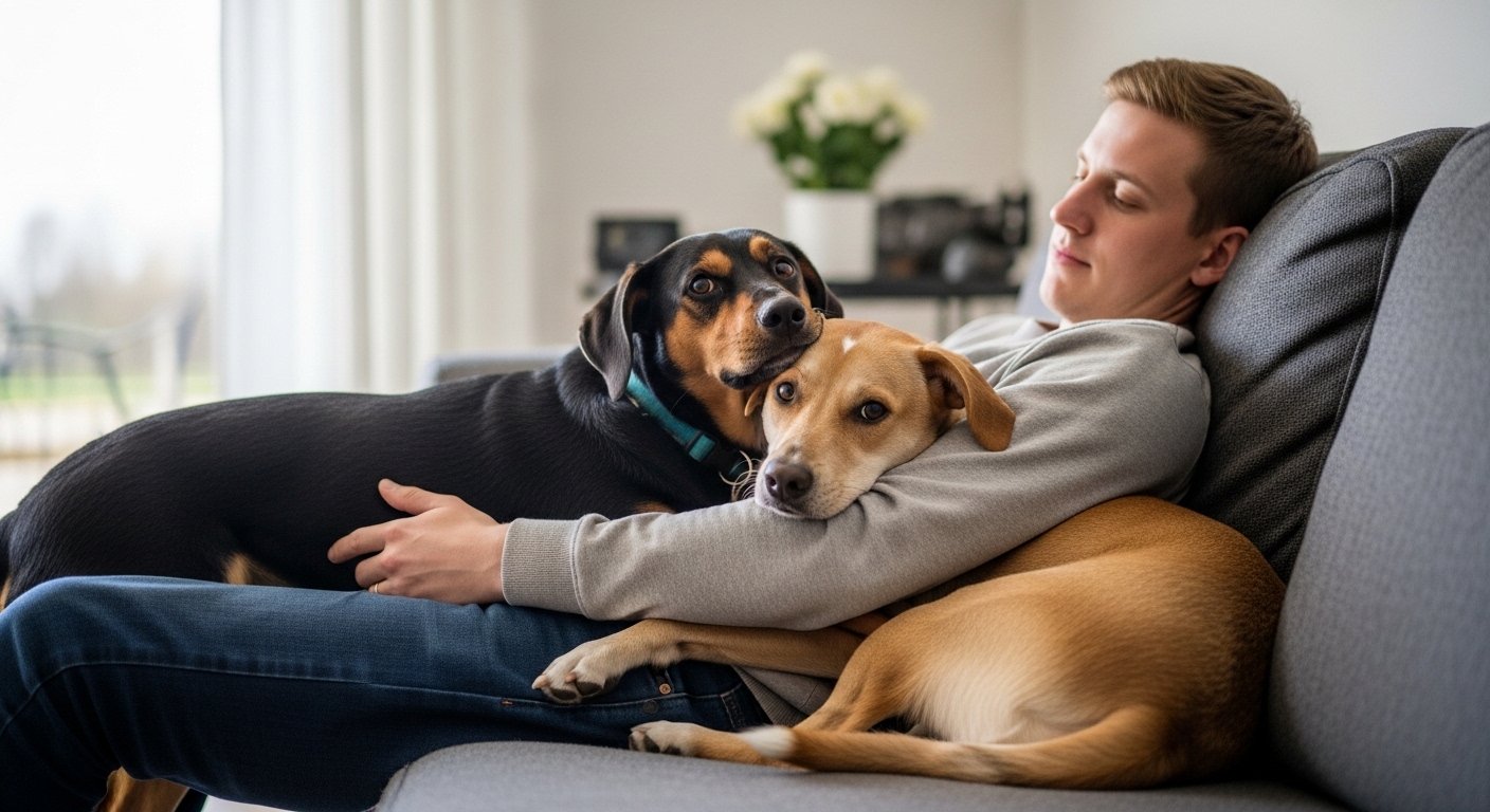 9 dogs that will stick to you like a snuggle magnet
