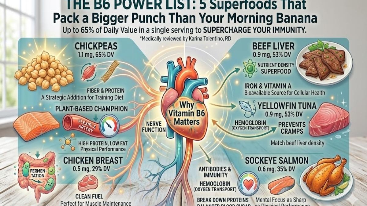 The B6 power list: 5 superfoods that pack a bigger punch than your ...