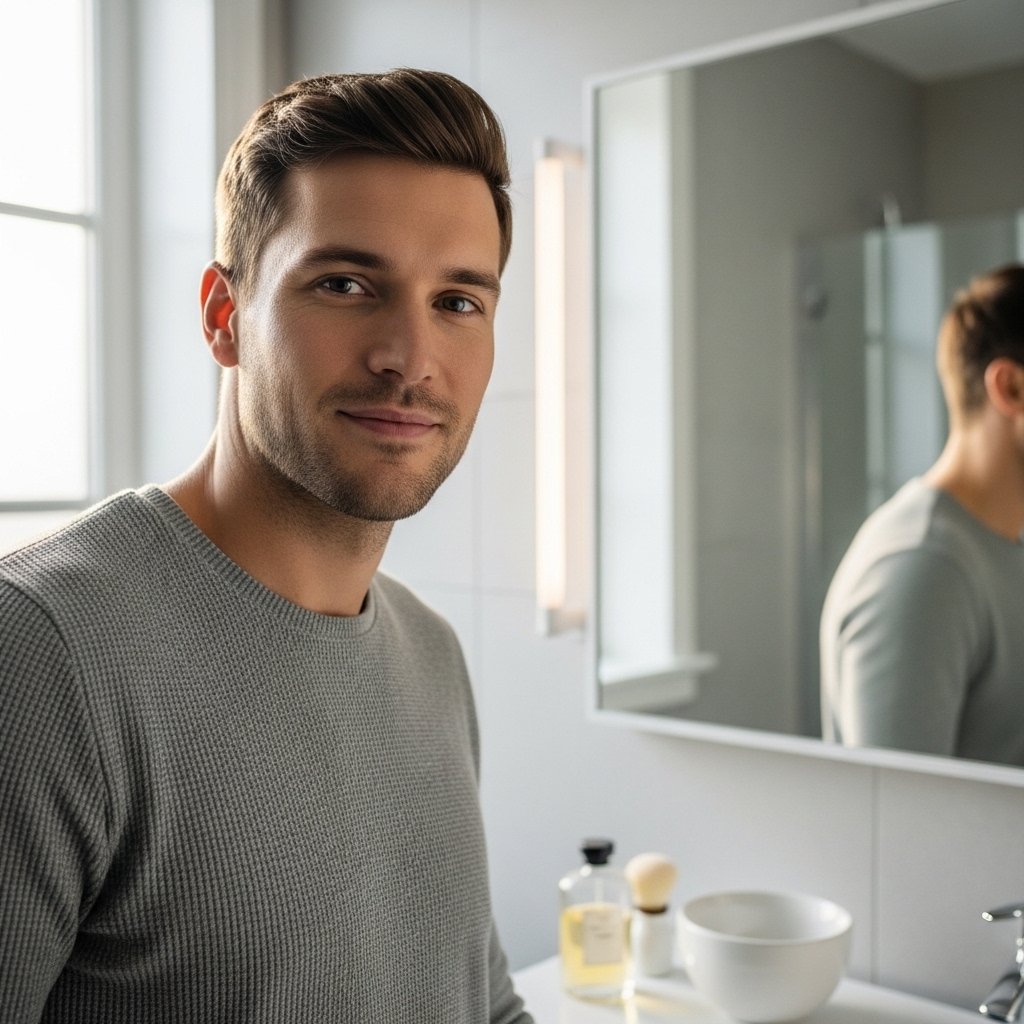 These skincare changes may help a man to improve his appearance