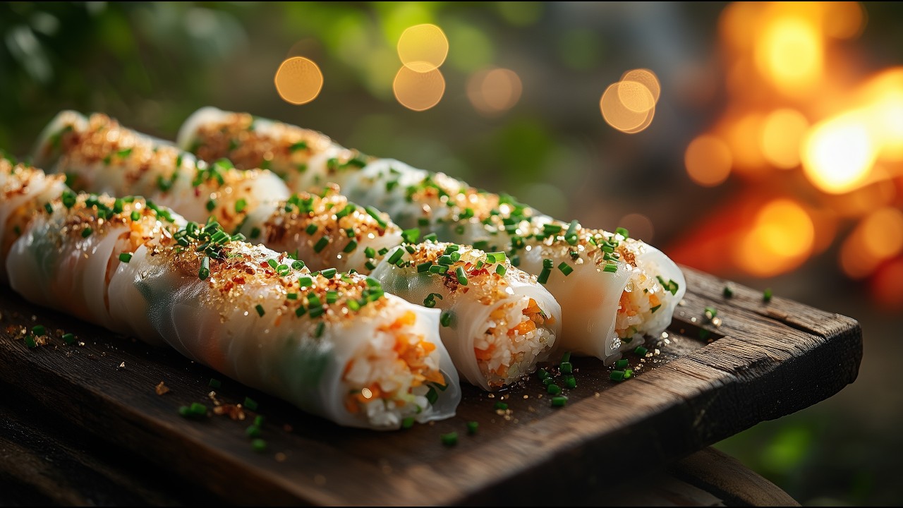 🦐 Ultimate shrimp spring rolls – light, healthy & delicious!🥬
