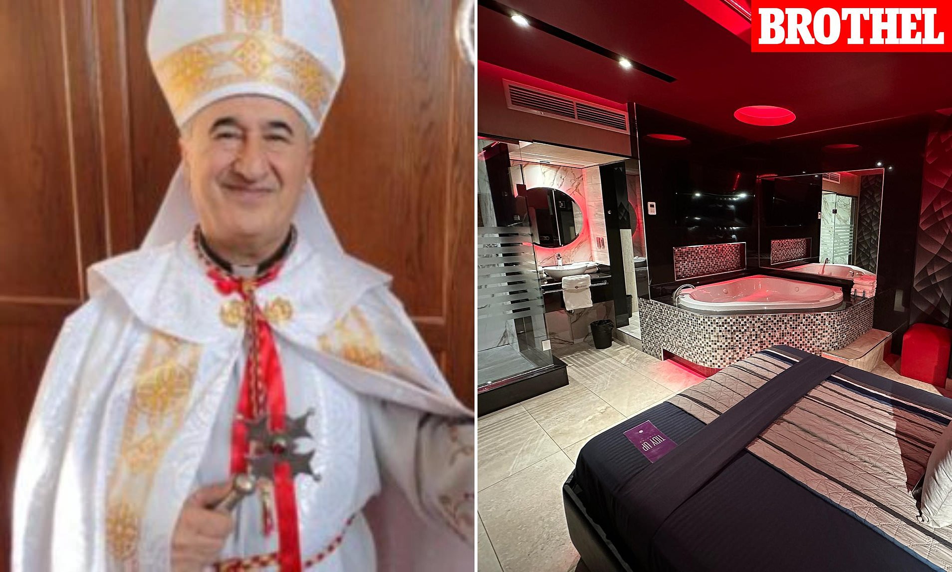 Catholic bishop, 69, accused of visiting mega-brothel 12 times is ...