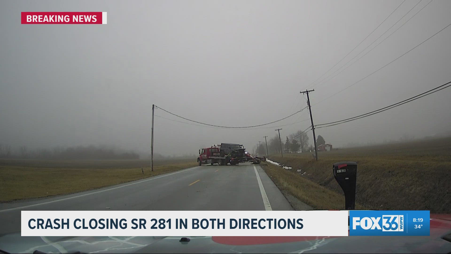 Vehicles pulled from ditch after Wood County crash