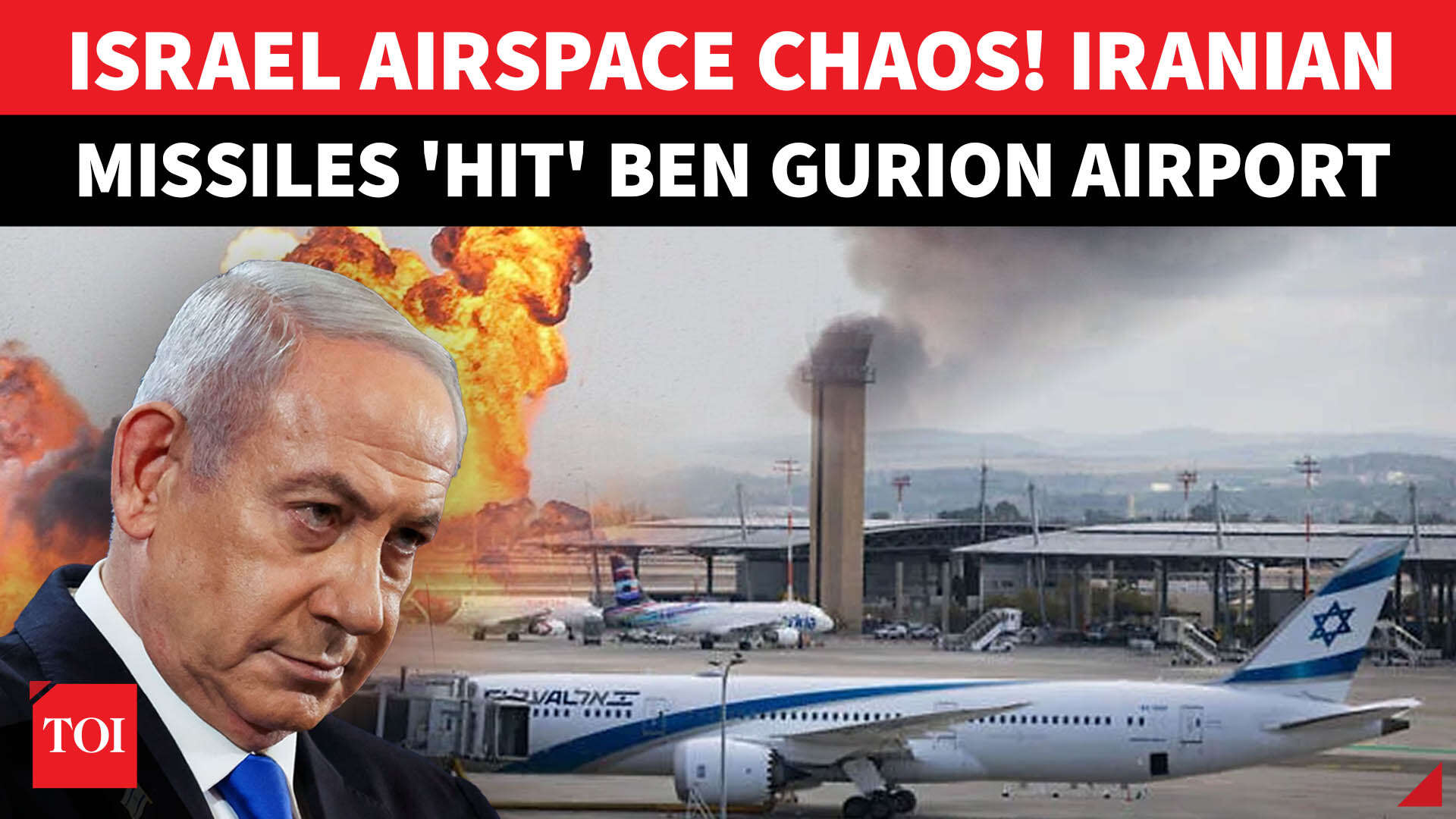 'Hellfire over Israel': Iran hits Ben Gurion Airport; fires Fattah ...