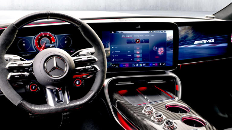 Drivers want more buttons, so Mercedes-AMG’s new super sedan removes ...
