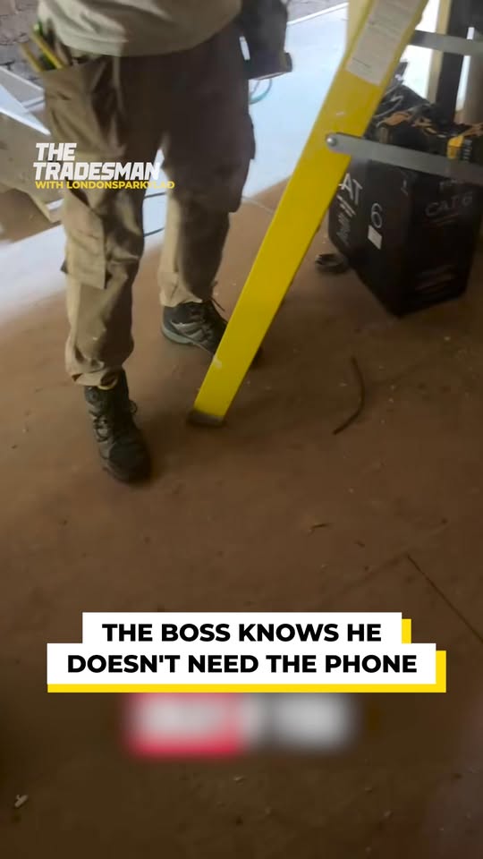 Lazy apprentice caught fake working