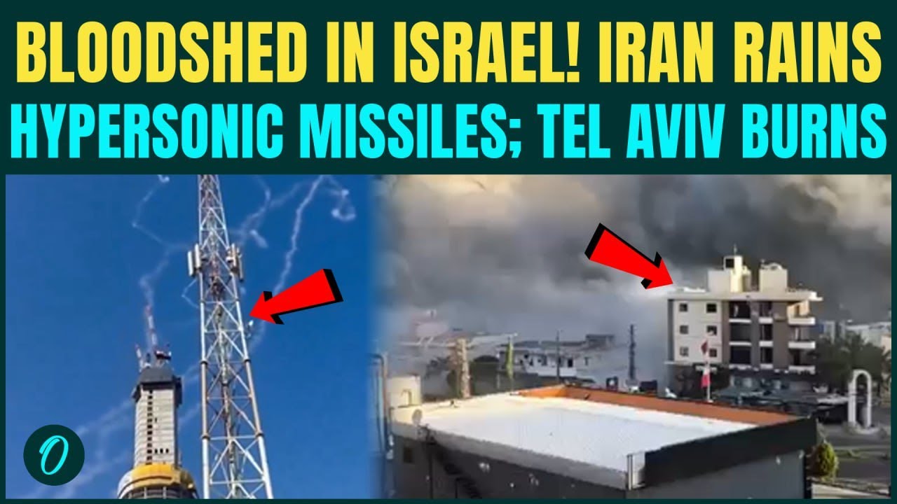 Iran bombs Tel Aviv with back-to-back missiles, drones | Iran's Kheibar ...