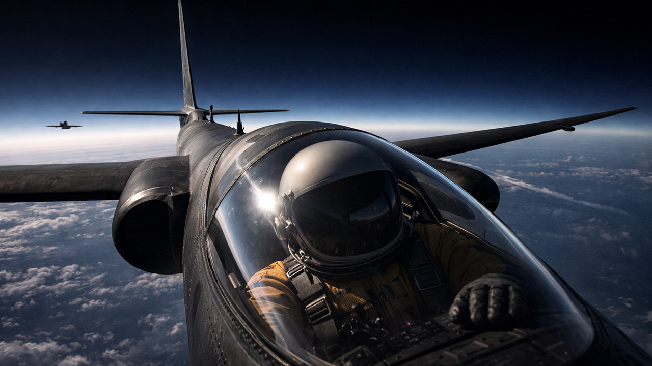 What happened when a U-2 pilot lost his memory at 70,000 feet