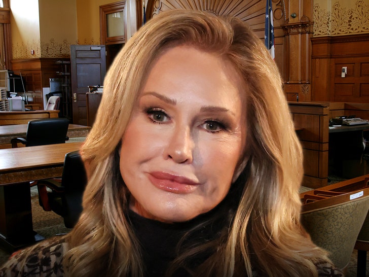 Kathy Hilton dragged to court by house guest claiming leg injuries