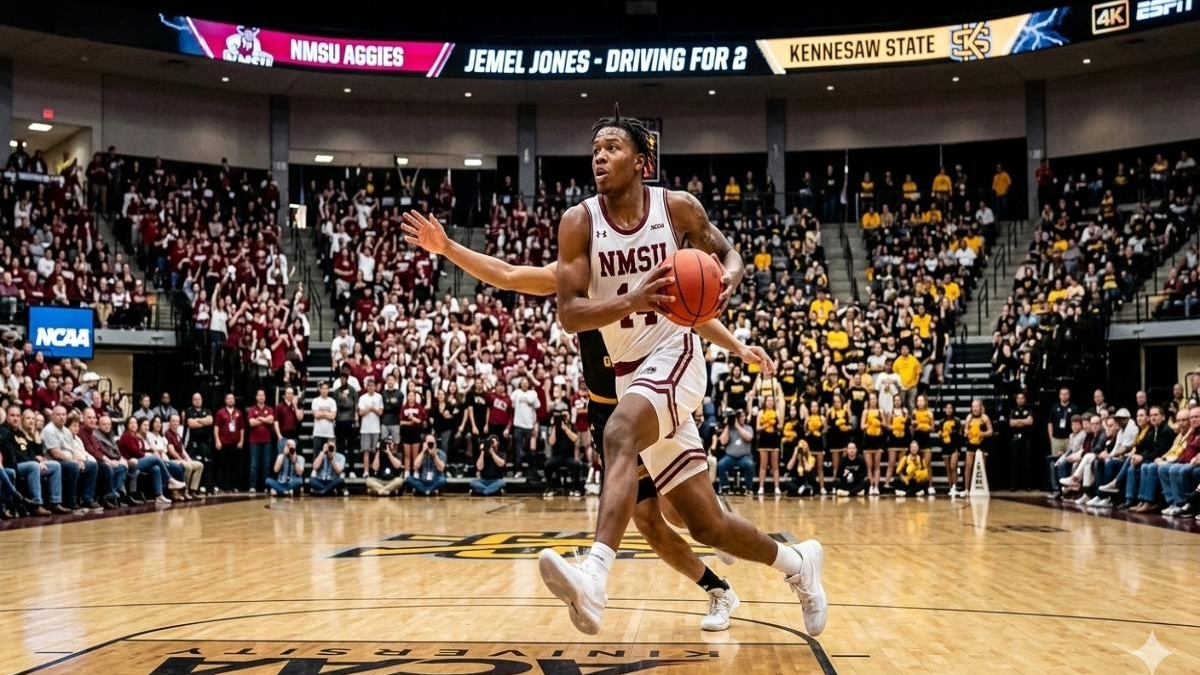 Jemel Jones leads New Mexico State into crucial CUSA clash against ...