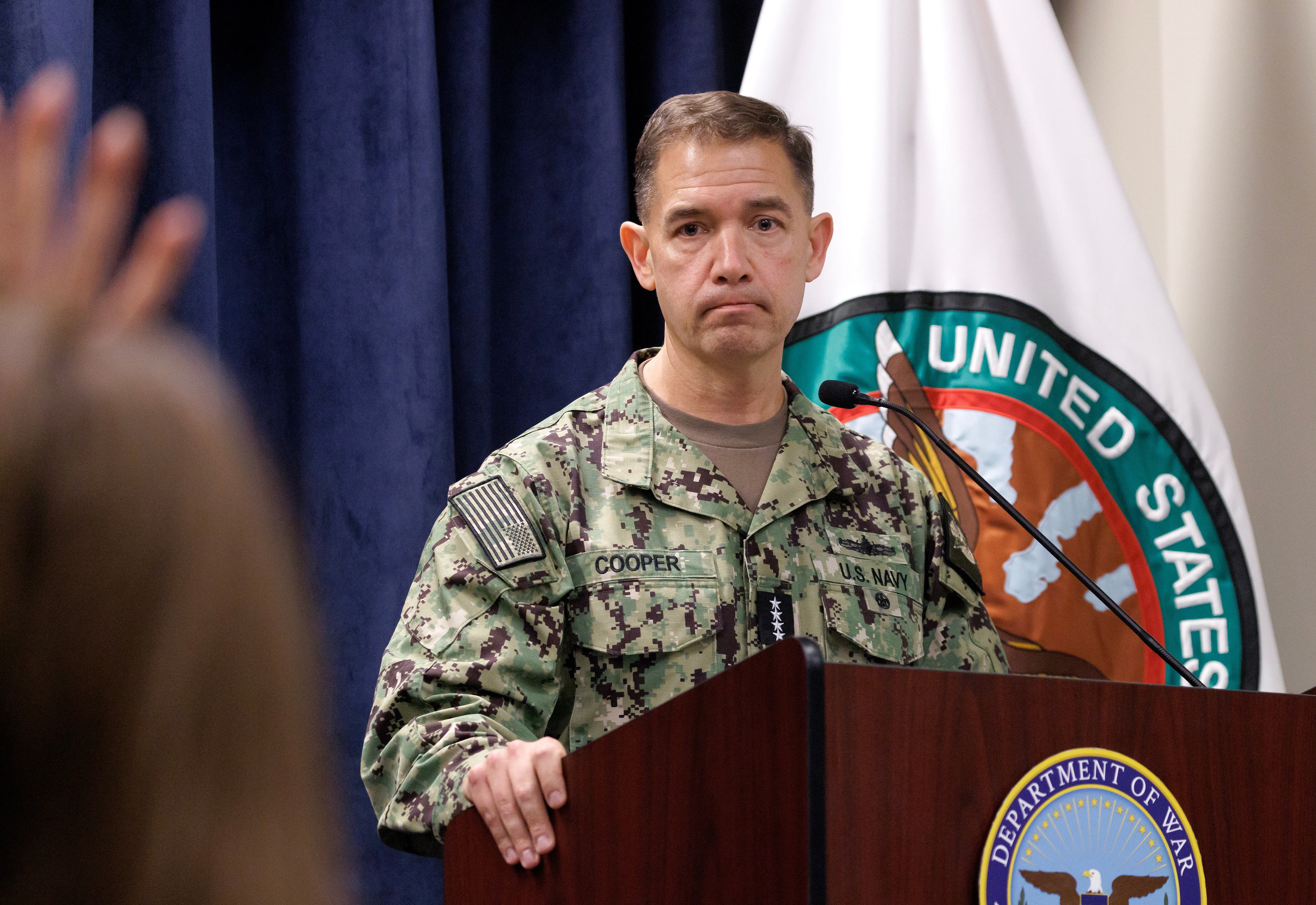 General Brad Cooper commands 'Epic Fury' strikes on Iran