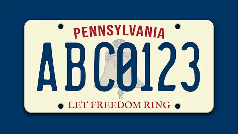 This Pennsylvania license plate is a design fail. Can you spot why?