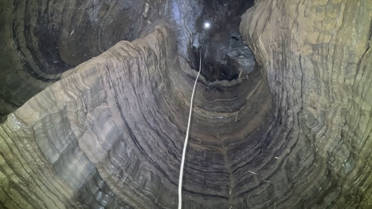 They found a 600 foot pit inside a cave and lowered a camera into it