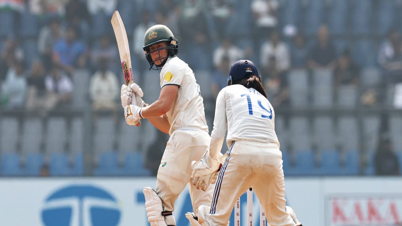 Pink-ball test: Perry, Sutherland rescue Australia after India bowled out