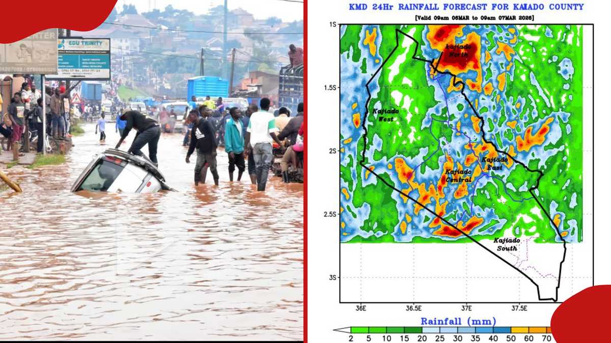 Kenya Met lists counties in 4 regions to receive heavy rainfall over ...