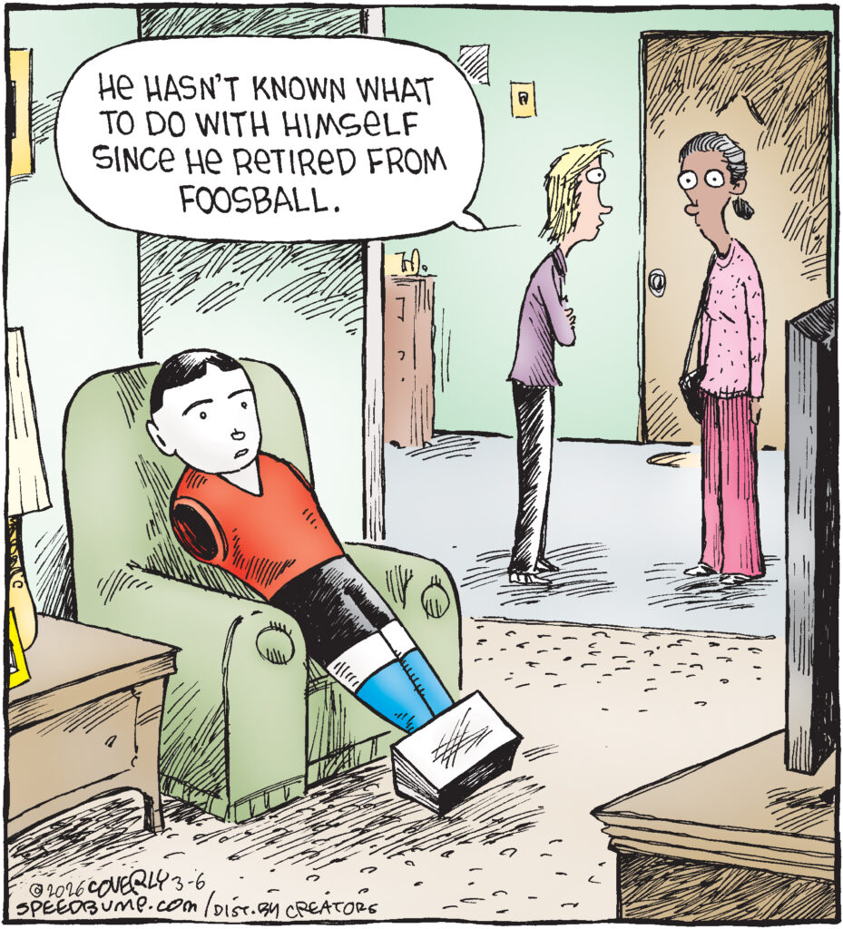 The latest comic strips from the Creators Syndicate (3/6)