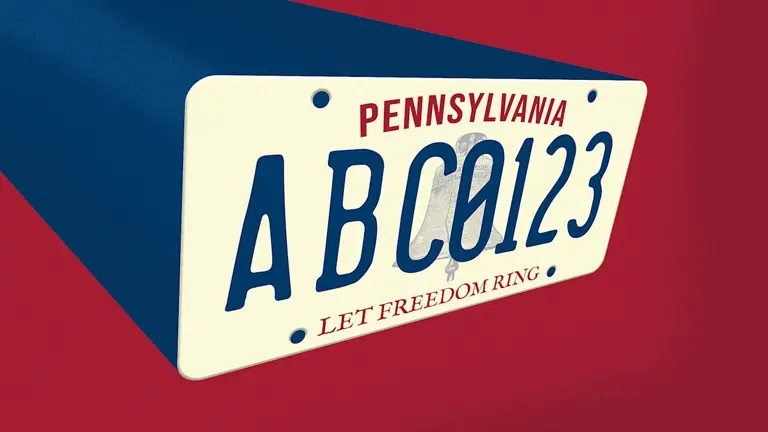 This Pennsylvania license plate is a design fail. Can you spot why?