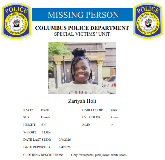 Columbus police are searching for missing juvenile