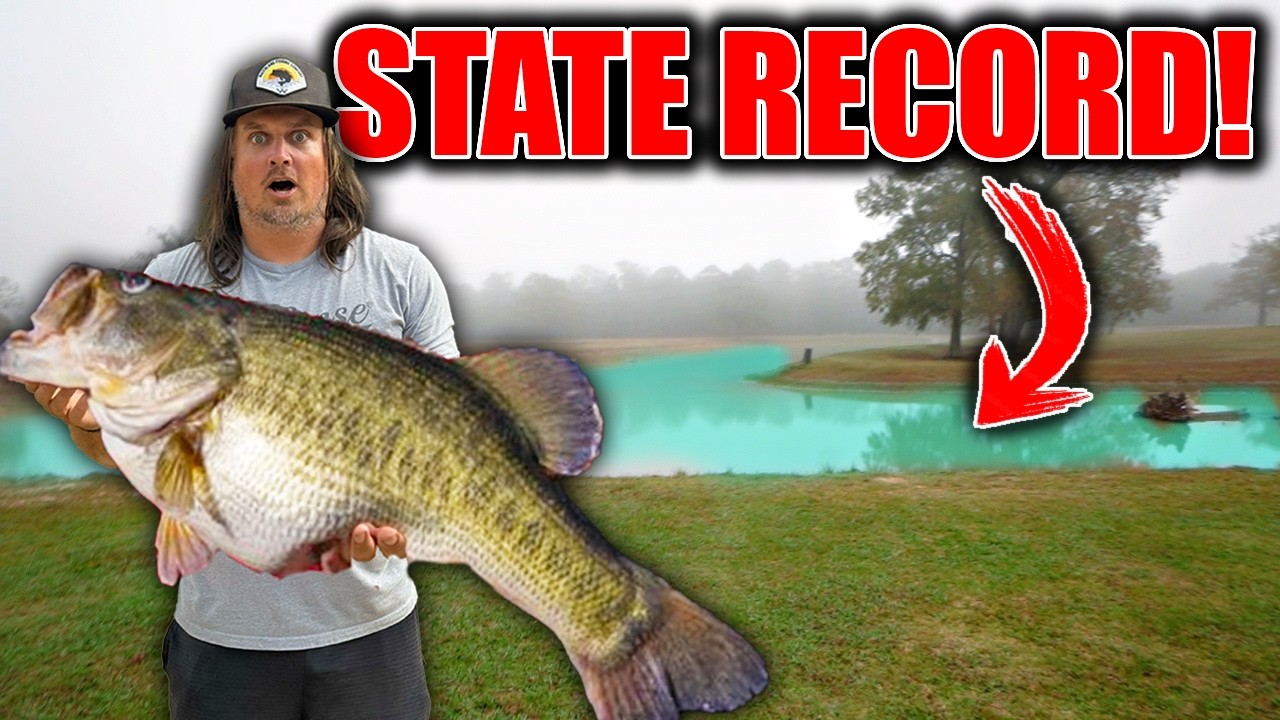 Insane trophy bass growth discovered in secret private pond