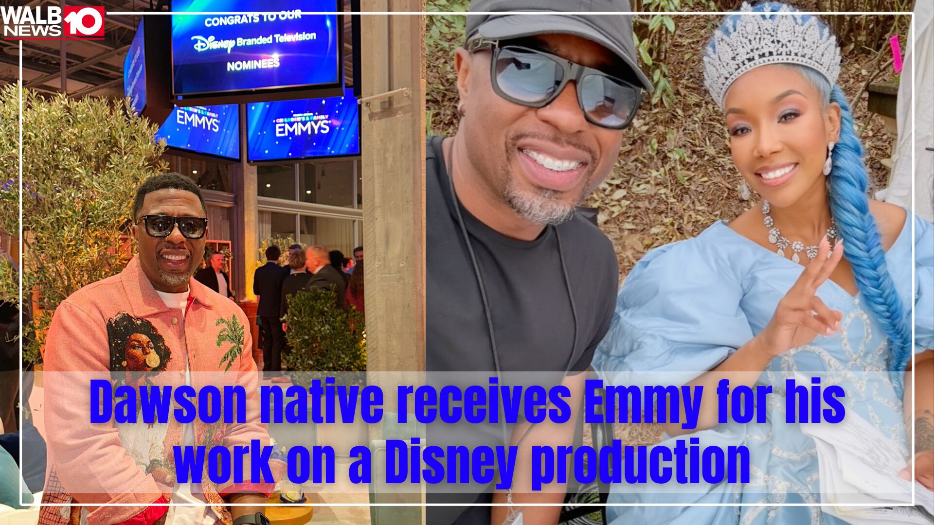 Dawson native receives his first Emmy for work on a Disney production