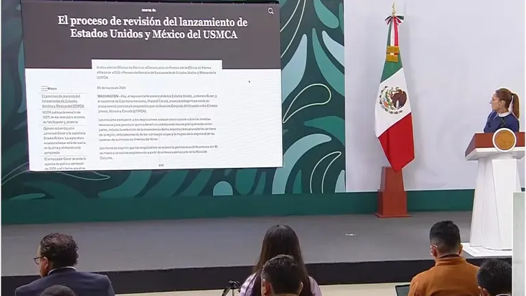 Sheinbaum destaca que México y EE. UU. arrancarán en marzo revisión ...