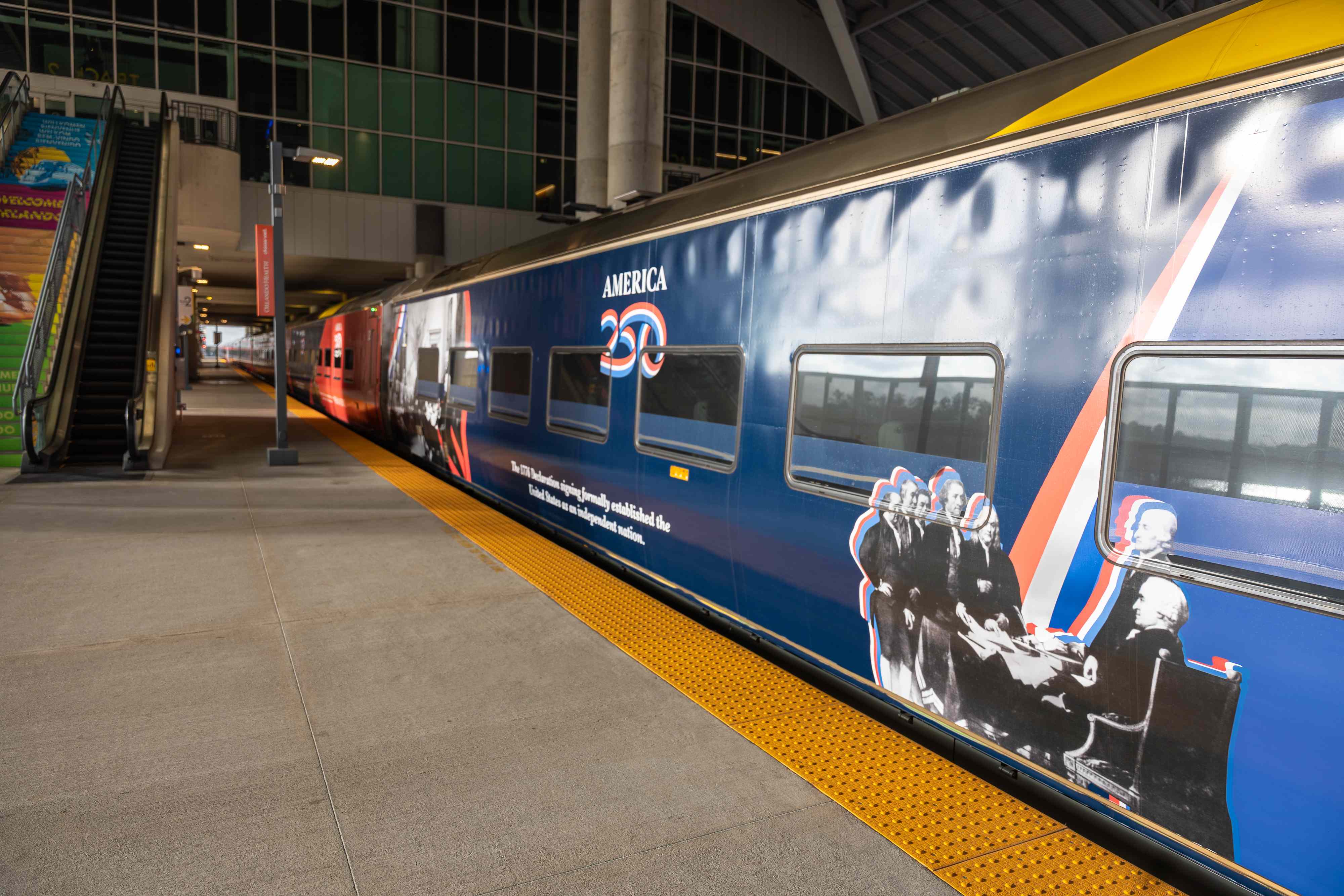 Florida’s newest train celebrates the nation’s 250th birthday in style