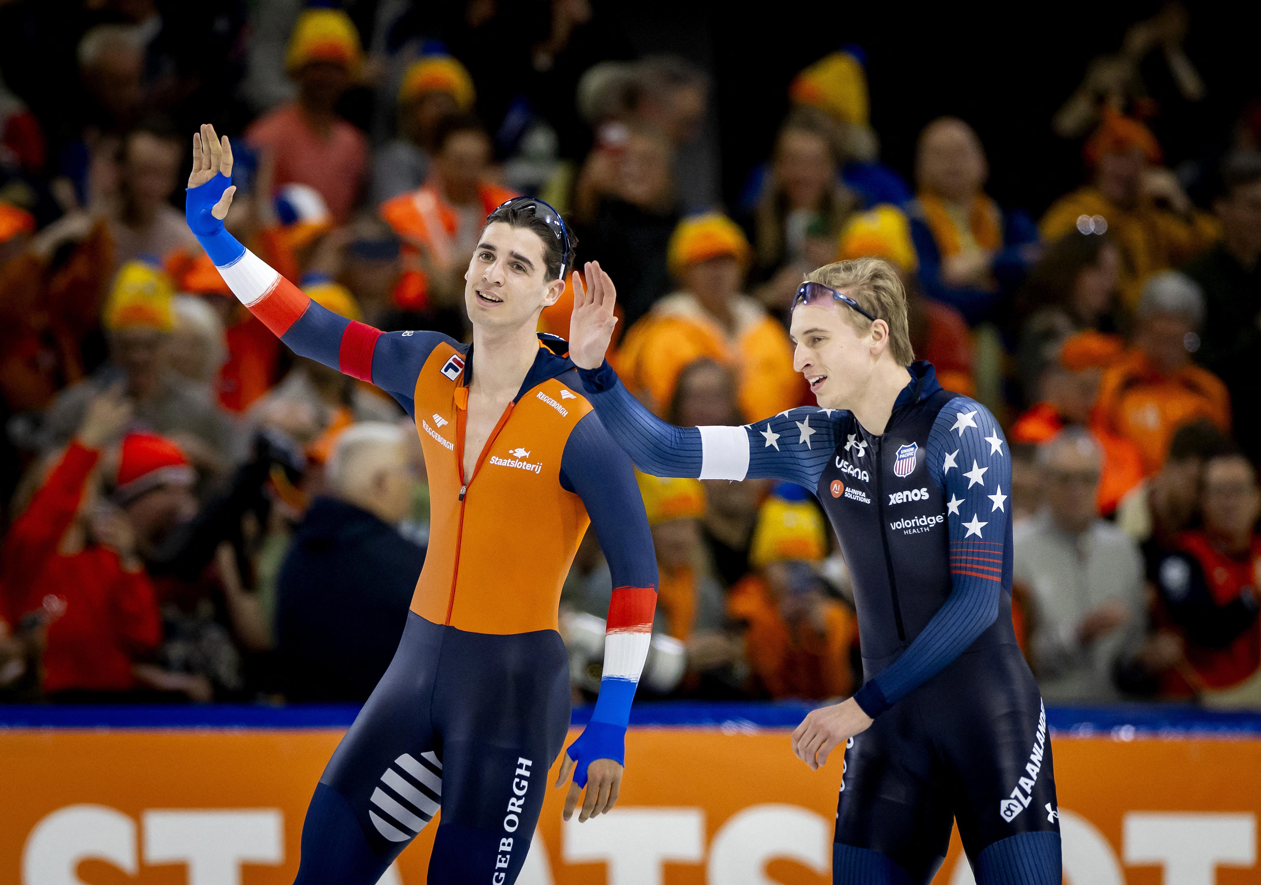 Jordan Stolz takes second in 2026 ISU World Sprints championship
