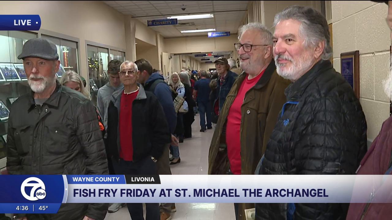 Fish fry Friday: Dave Rexroth at St. Michael the Archangel