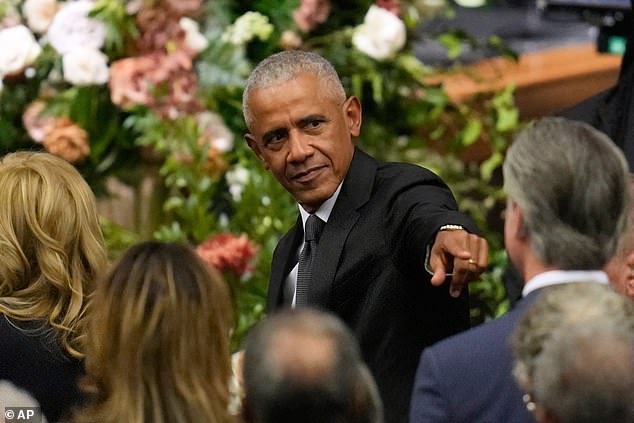 Obama launches ferocious attack on Trump as he breaks down in tears at ...